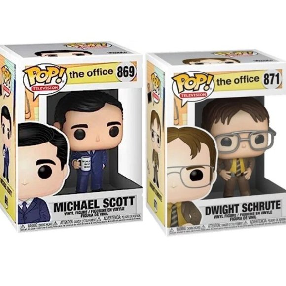 Funko | Toys | New The Office Michael Scott Funko Pop Figure 869 Dwight ...